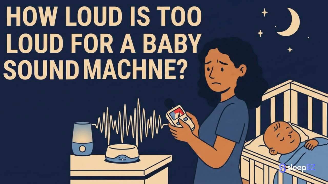 How Loud Should a Baby Sound Machine Be? (Safe Guide)